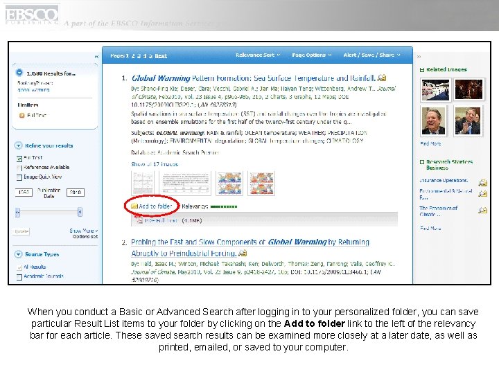 My EBSCOhost Tutorial support ebsco com Welcome to