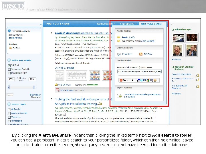 My EBSCOhost Tutorial support ebsco com Welcome to