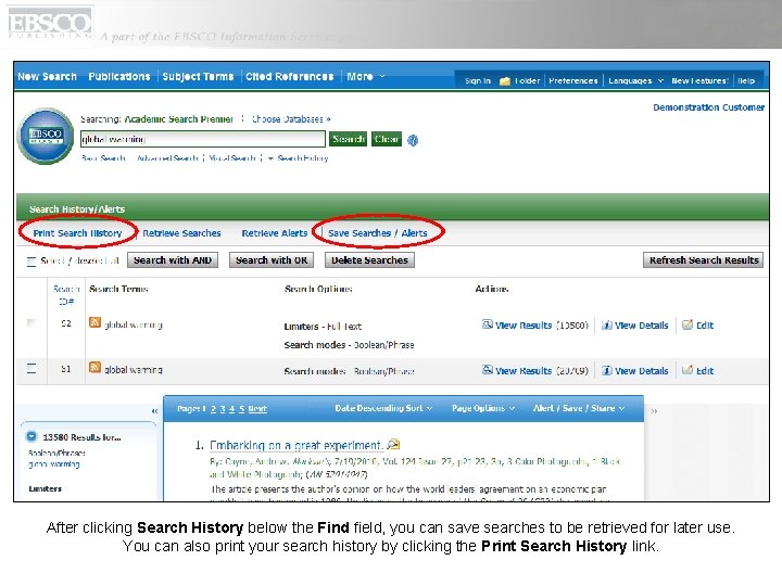 My EBSCOhost Tutorial support ebsco com Welcome to