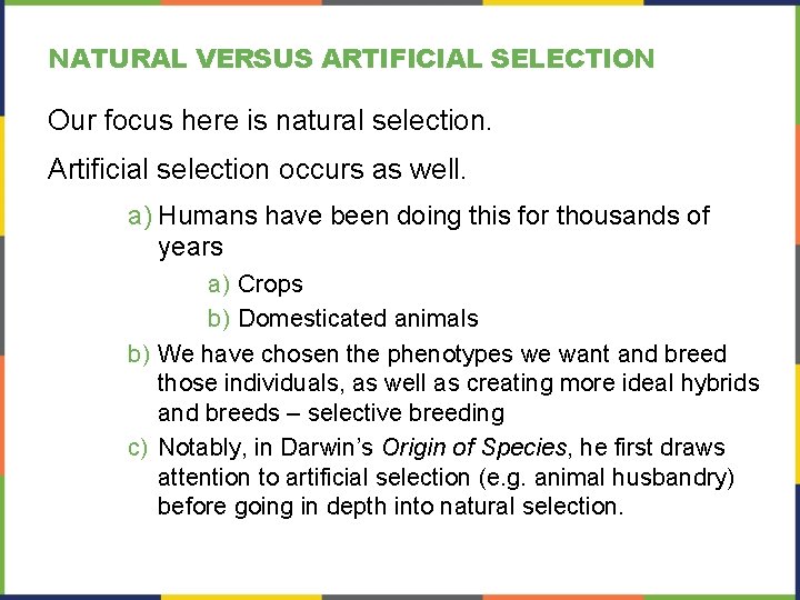 BIOLOGY FOR AP COURSES Chapter 18 EVOLUTION AND