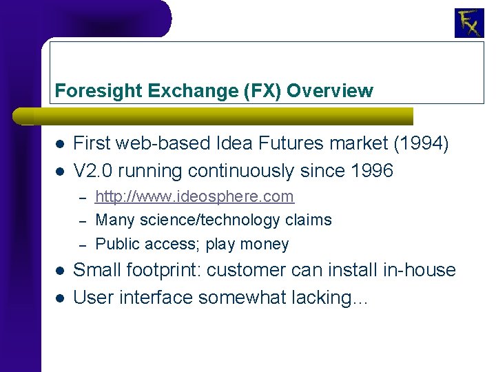 Challenges of Bringing Information Markets to the Organization