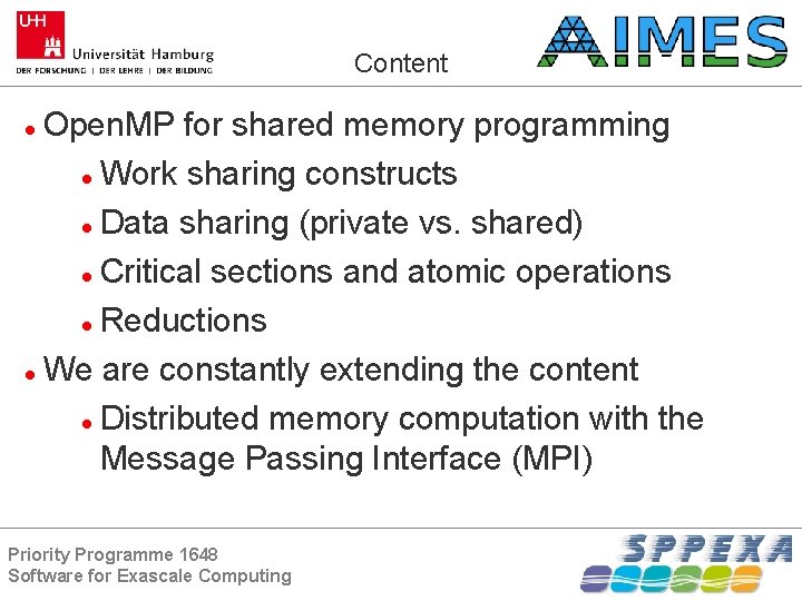 Interactive Course for Parallel Programming Julian Kunkel Jakob