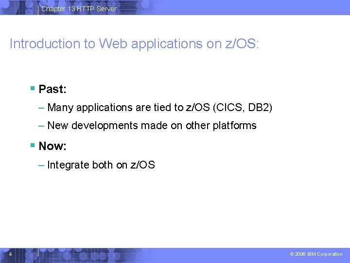 Introduction to zOS Basics Chapter 13 zOS HTTP