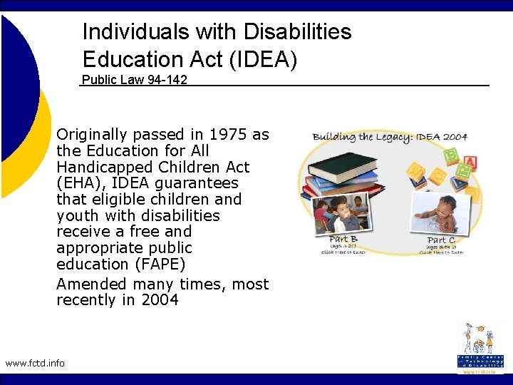 Assistive Technology Laws Republished with permission from the