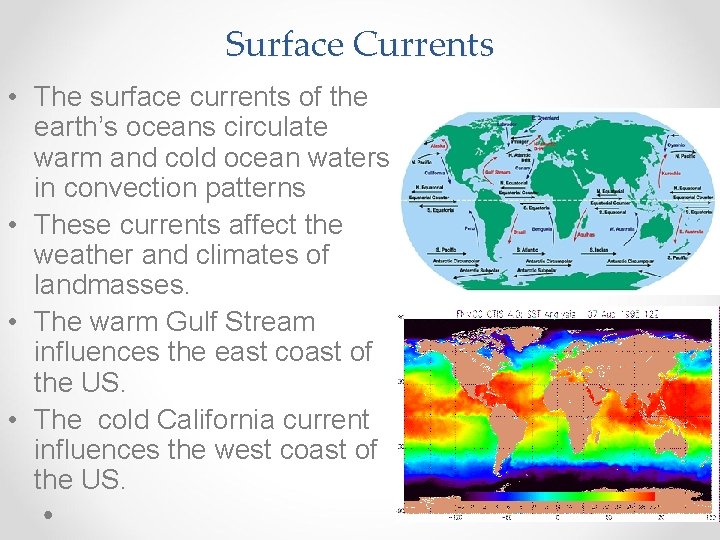 Weather Patterns and Climate Bates Convection Currents Convection