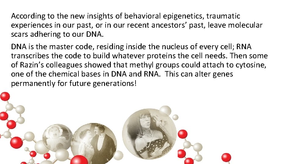 Epigenetics the Ghost in Your Genes Bellwork Friday