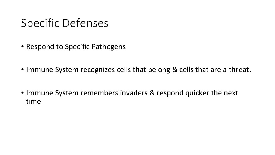 Immunity Disease The basic function of the immune