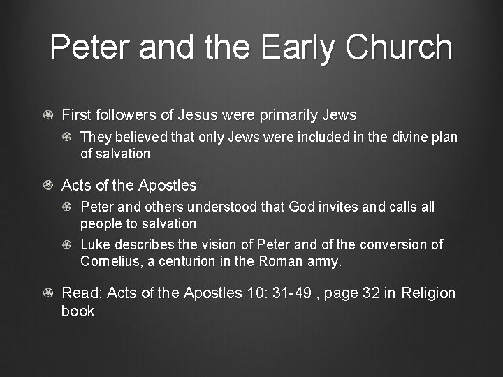 Chapter 1 Apostolic Founded on the Apostles Vocabulary