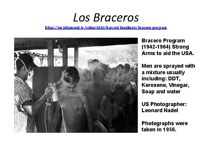 Braceros and the Borderlands in Context Historical Background
