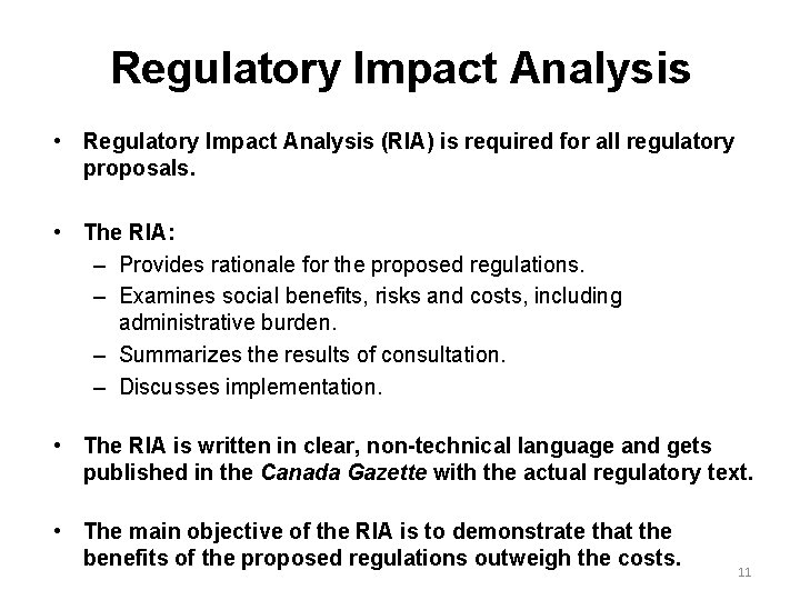 Stakeholder Engagement Webinar Part I The Regulatory Development