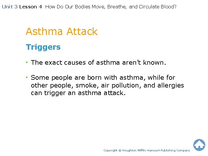 Unit 3 Lesson 4 How Do Our Bodies