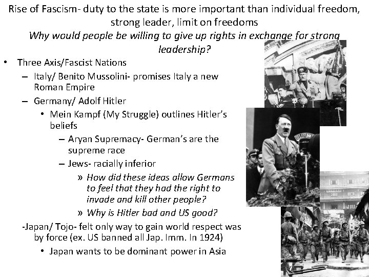 World War II 1 st Global War 1939