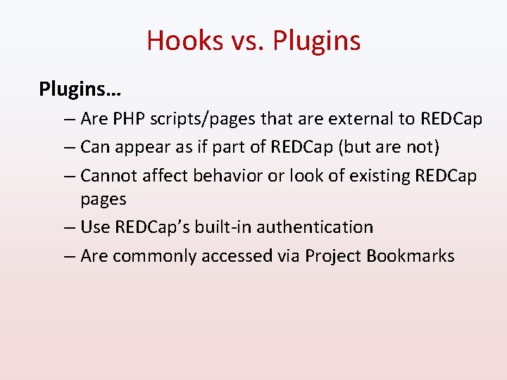 Plugins Hooks Introduction to Concepts and Basic Examples