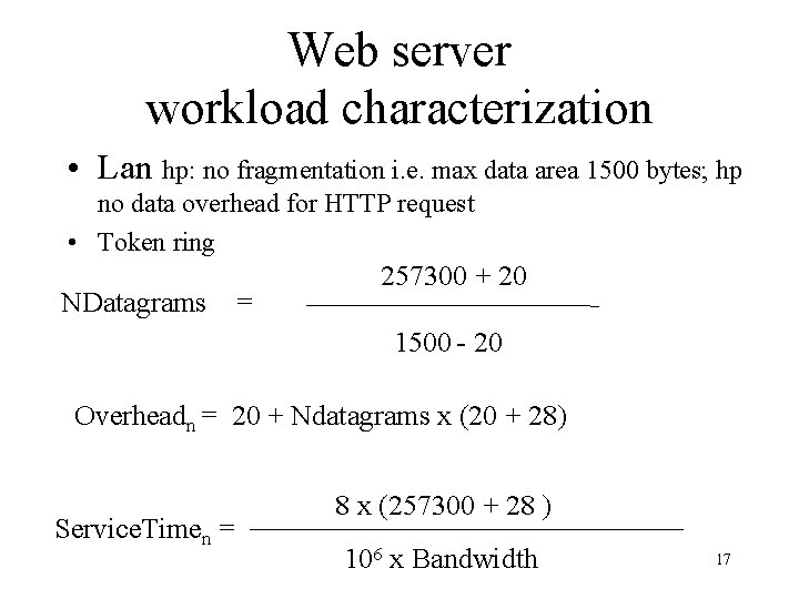 Modellazione e valutazione di un ambiente applicativo su