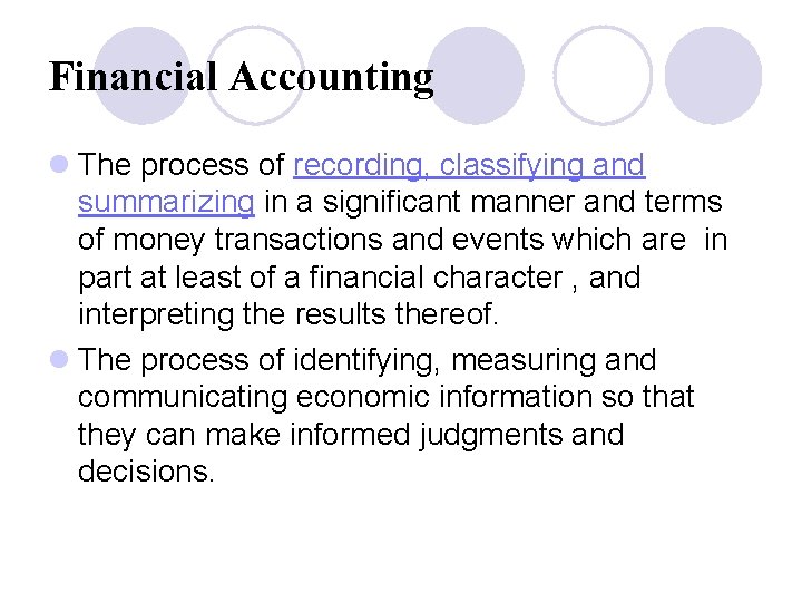 Financial Accounting An Introduction Book Keeping L It