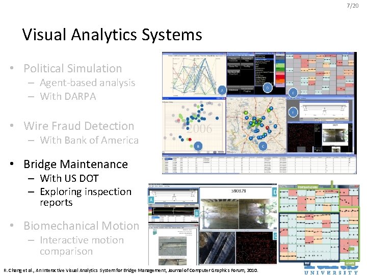 120 Big Data Visual Analytics A UserCentric Approach
