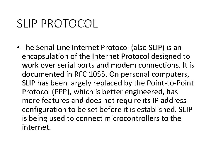 Serial Communication Protocols And Embedded Io T G