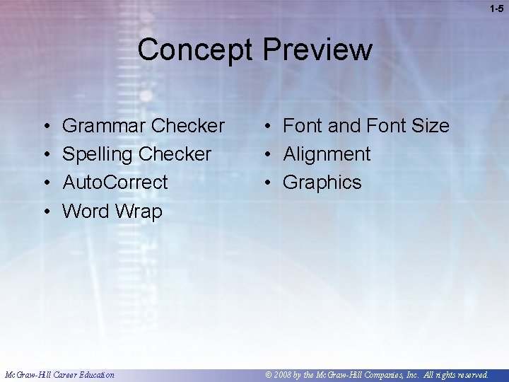 Office Word 2007 Lab 1 Creating and Editing