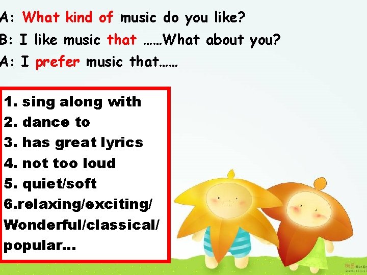 What are they talking about Do you like