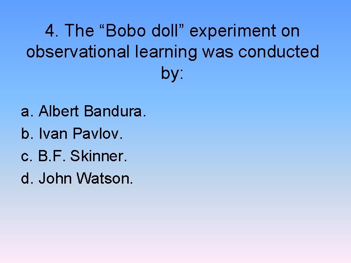 Thinking About Psychology Second Edition Module 21 Observational