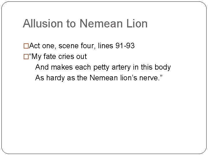 Mythological Allusions in Hamlet Bohan Zhang Olivia Olivas