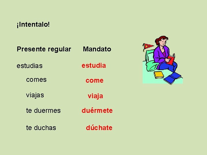 Los mandatos informales Cmo difieren de los verbos