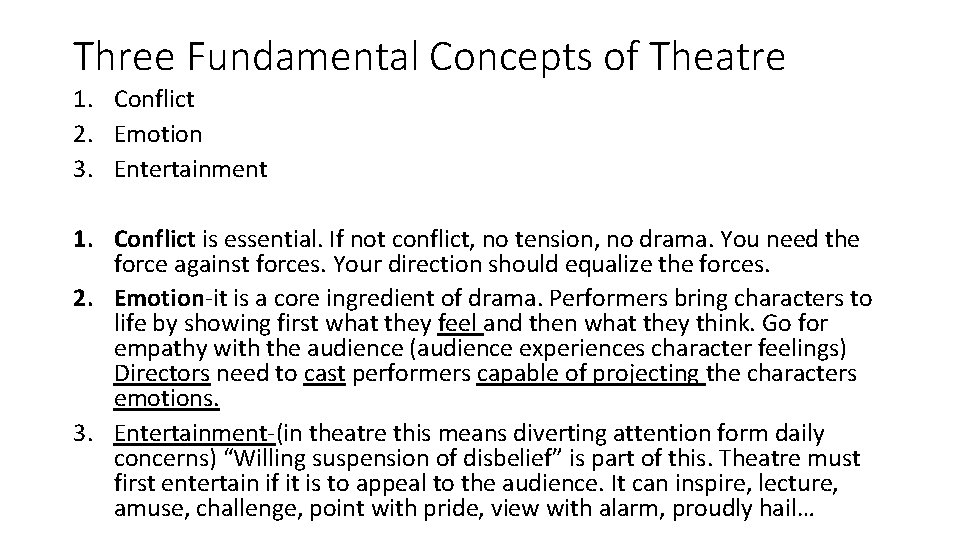 Fundamentals of Directing UMM Siobhan Bremer chapter notes