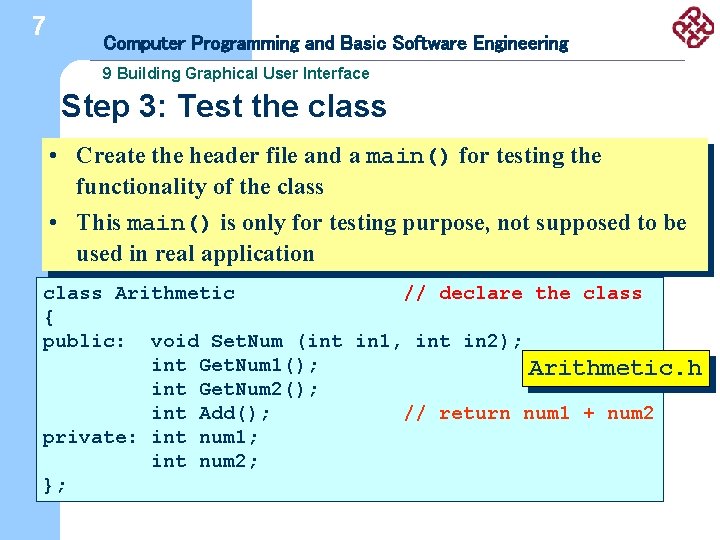 1 Computer Programming and Basic Software Engineering 9