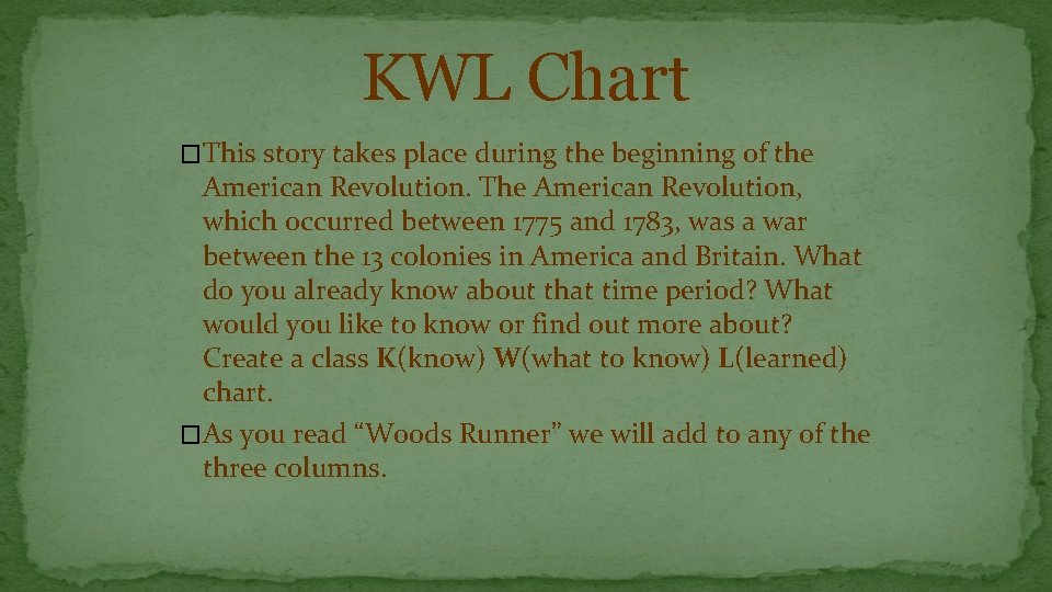 Woods Runner By Gary Paulsen An Interactive Novel