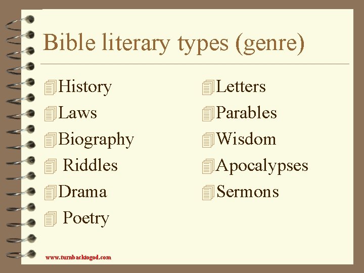 7 ideas for enriching Bible understanding The Bible