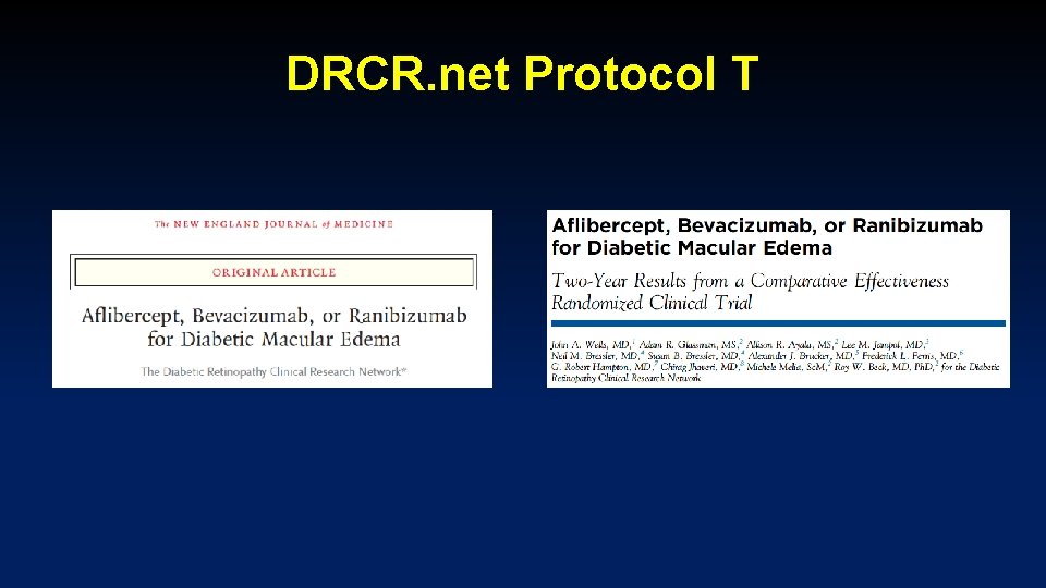 Diabetic Retinopathy Clinical Research Network Plasma VEGF Concentrations