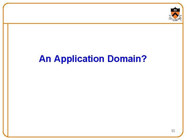 The Networking Philosophers Problem Jennifer Rexford Computer Science