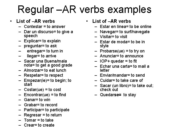 Espaol 2 Flip book review Question words interrogatives