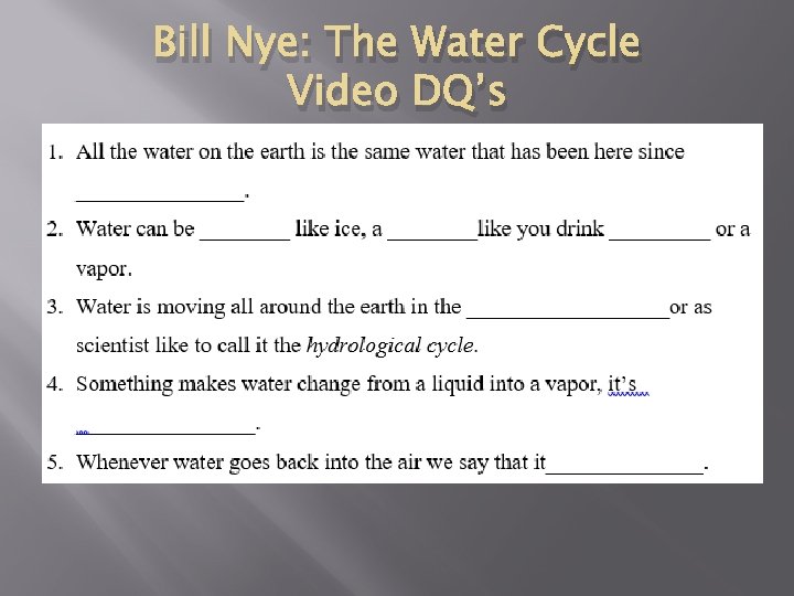 THE WATER PLANET NOTEBOOK PAGE 25 Chapter 1