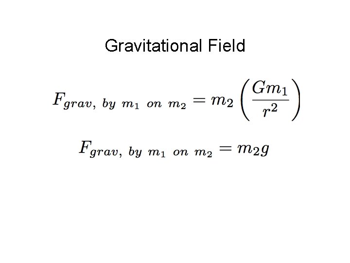 Newtons Law of Gravitation Every body in the