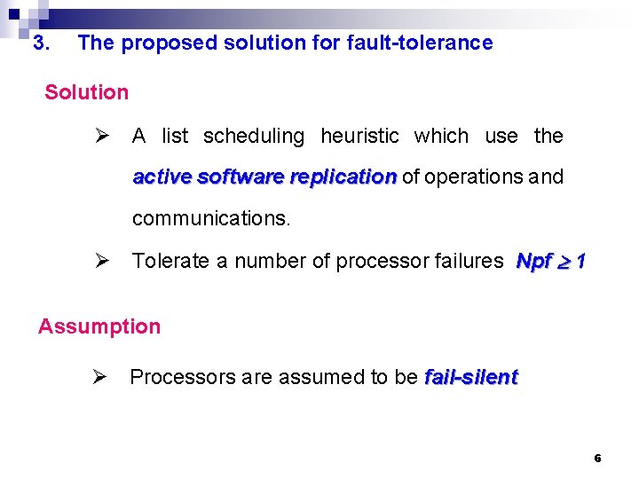 An Algorithm For Automatically Obtaining Distributed And Fault
