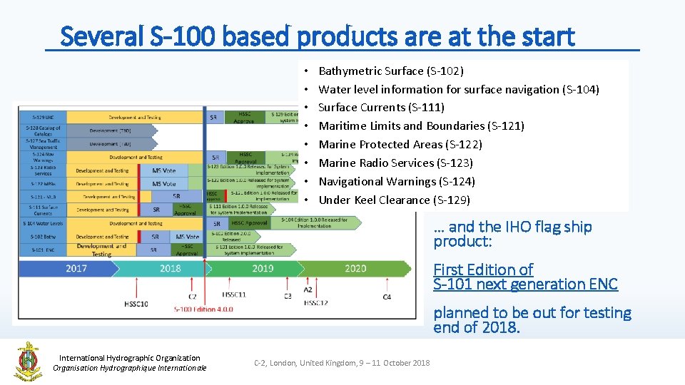 Development and future provision of S100 based Products