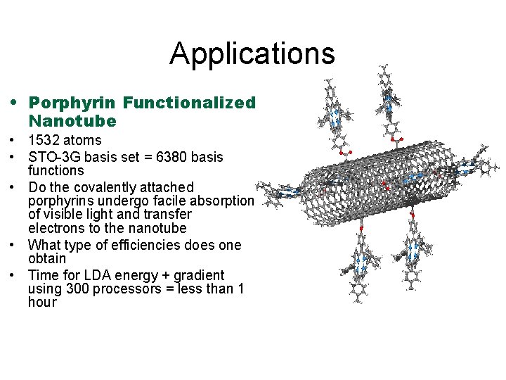 Implementation of Density Functional Theory based Electronic Structure