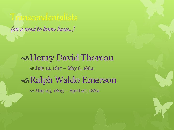 Fast Five Differentiate between American Romanticism and American