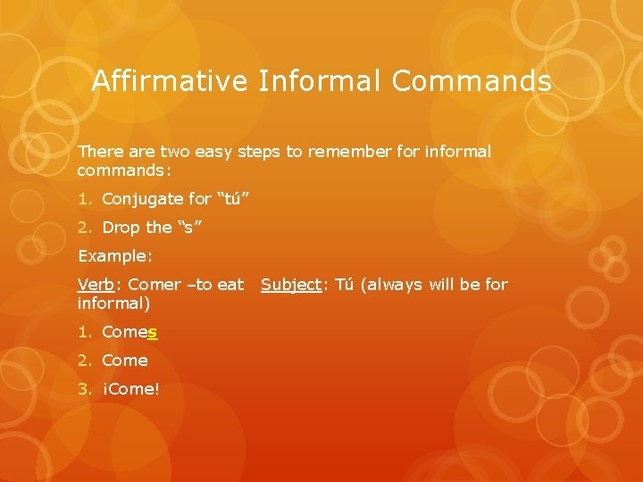 Spanish Commands With Reflexive and Direct Object Pronouns