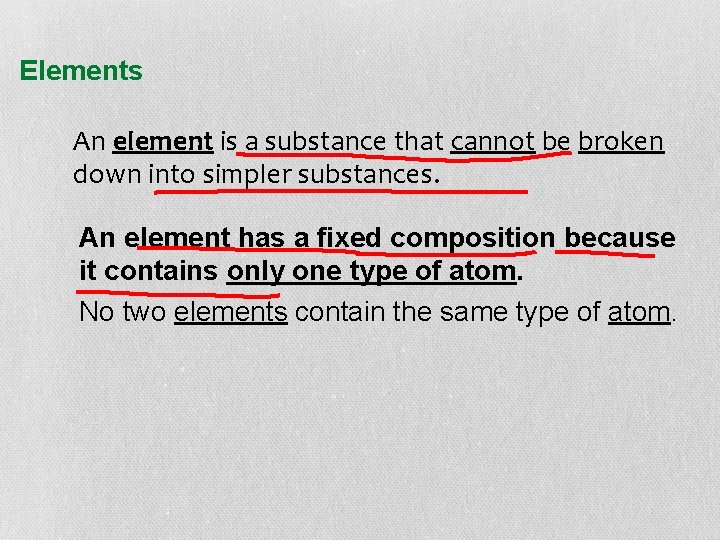2 1 CLASSIFYING MATTER Pure Substances A pure