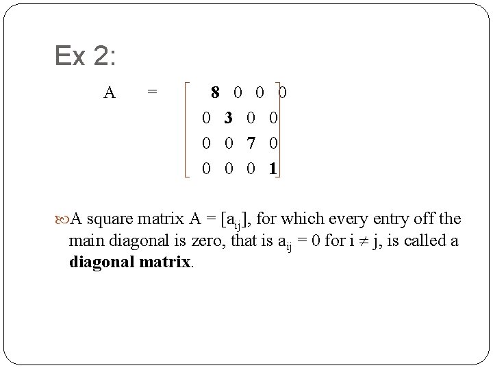 CSNB 143 Discrete Mathematical Structures Chapter 4 Matrix