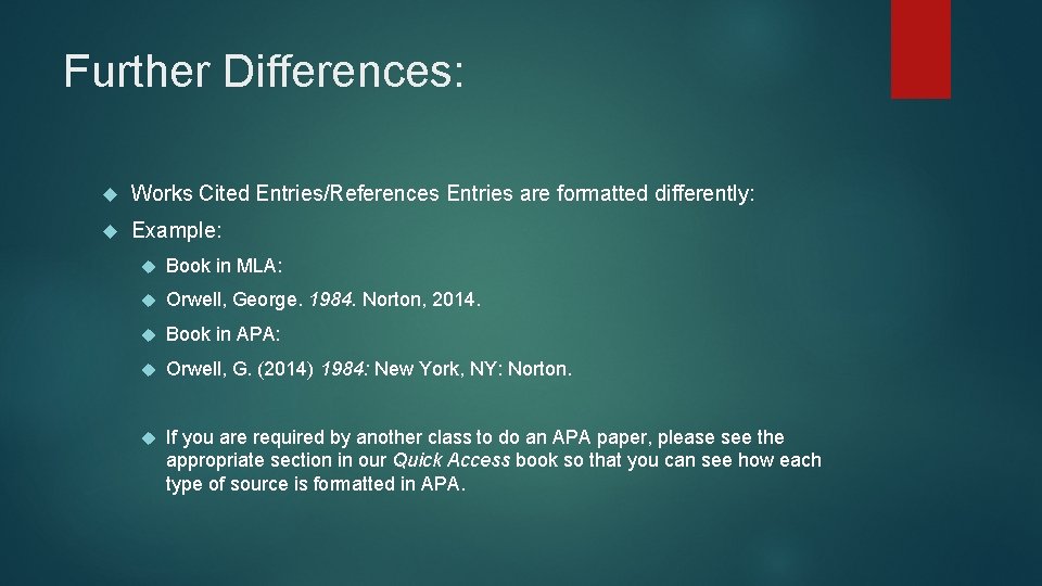 MLA vs APA Similarities The paper is double MLA vs APA Similarities The paper is double
