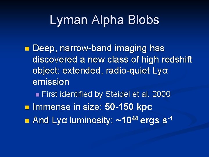 Lyman Blobs and Their Connection to Merging ULIRGs