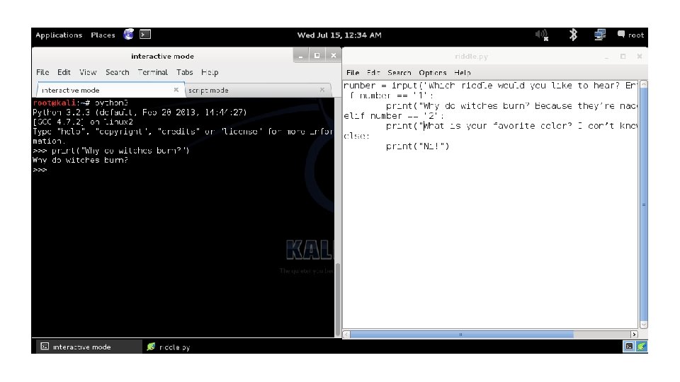 Programming in Python For newbz About Developed by