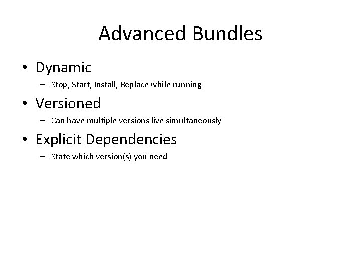 How Beacon Works David Erickson July 2011 The