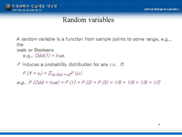Uncertainty 1 Outline Uncertainty Probability Syntax and Semantics