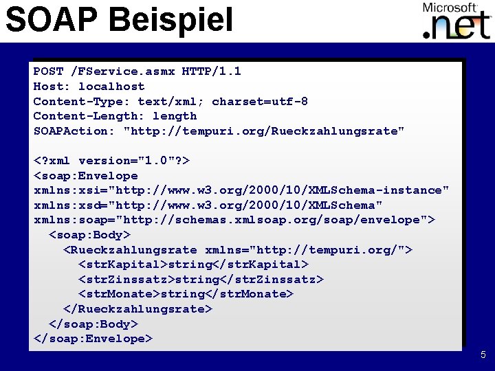 Softwareentwicklung mit NET Teil 4 ASP NET Web