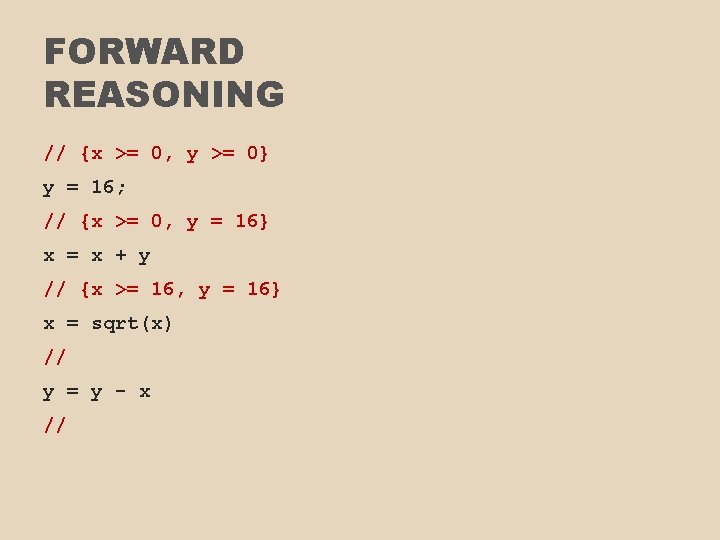 SECTION 1 CODE REASONING VERSION CONTROL Justin Bare