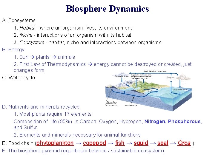 Lecture 11 Earths Biosphere Earths ClimateWebChapter pdf p